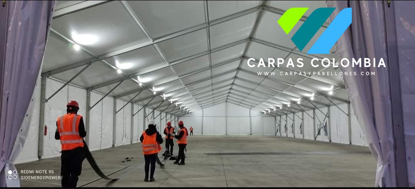 FABRICACION DE CARPAS GRANDES Proyectos Industriales Venta de Carpas ...